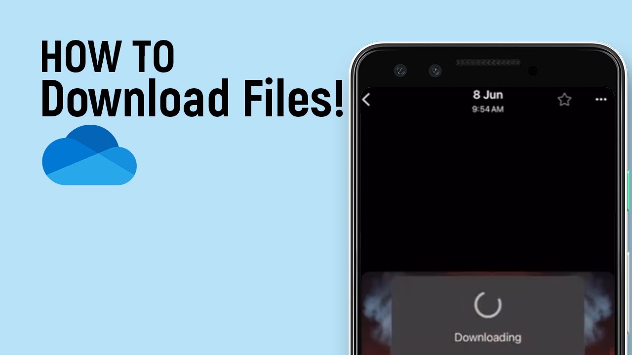 How to Download File on One Drive [easy] - YouTube