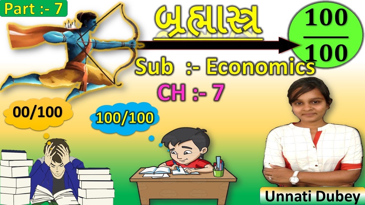 Std 12 Commerce || બ્રમાસ્ત્ર || Economics || $ 100 $ || 100/100 ...