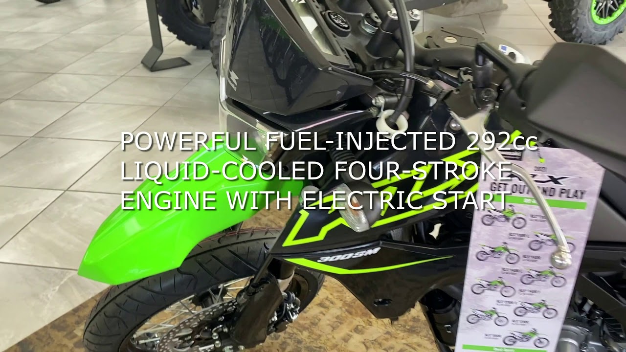 2021 KLX 300 SM Supermoto - YouTube