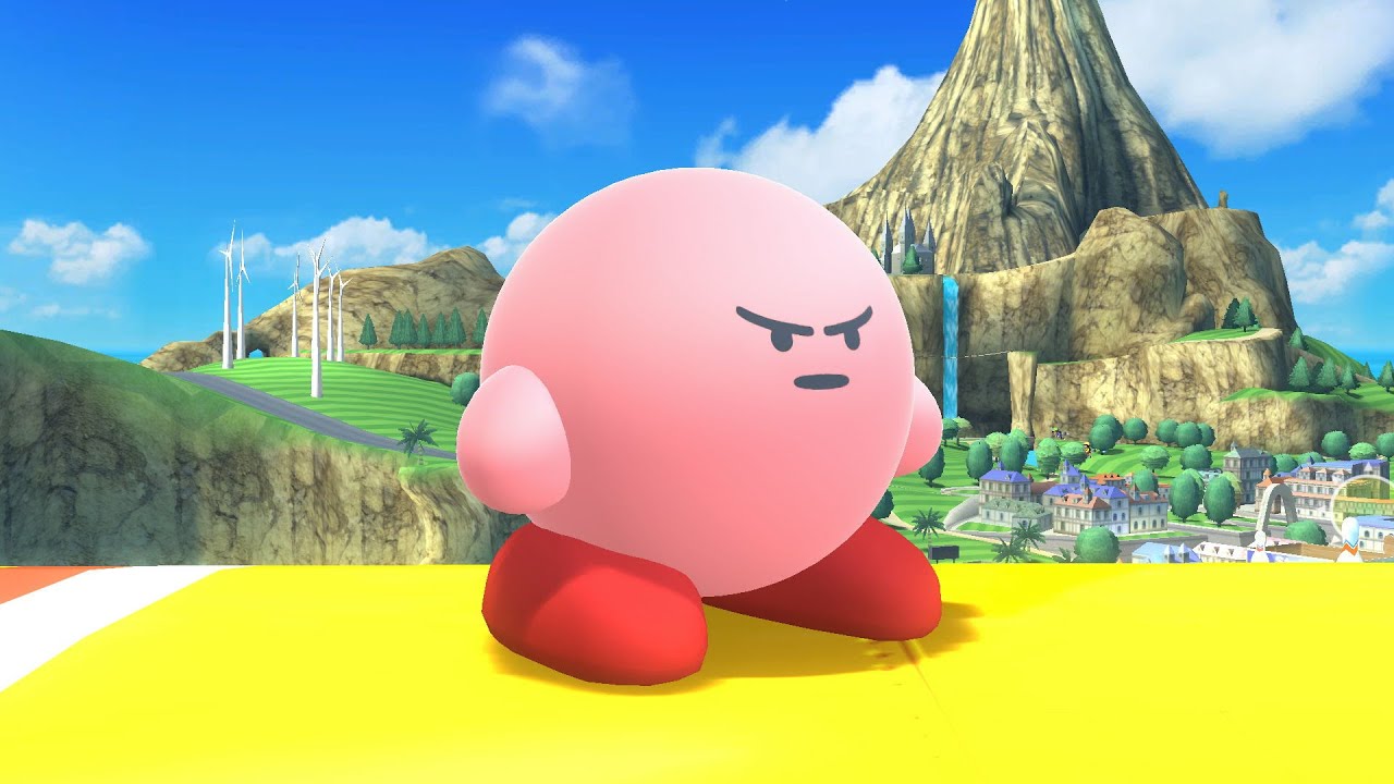 Kirby Reacts To Kirby Default Dance - YouTube