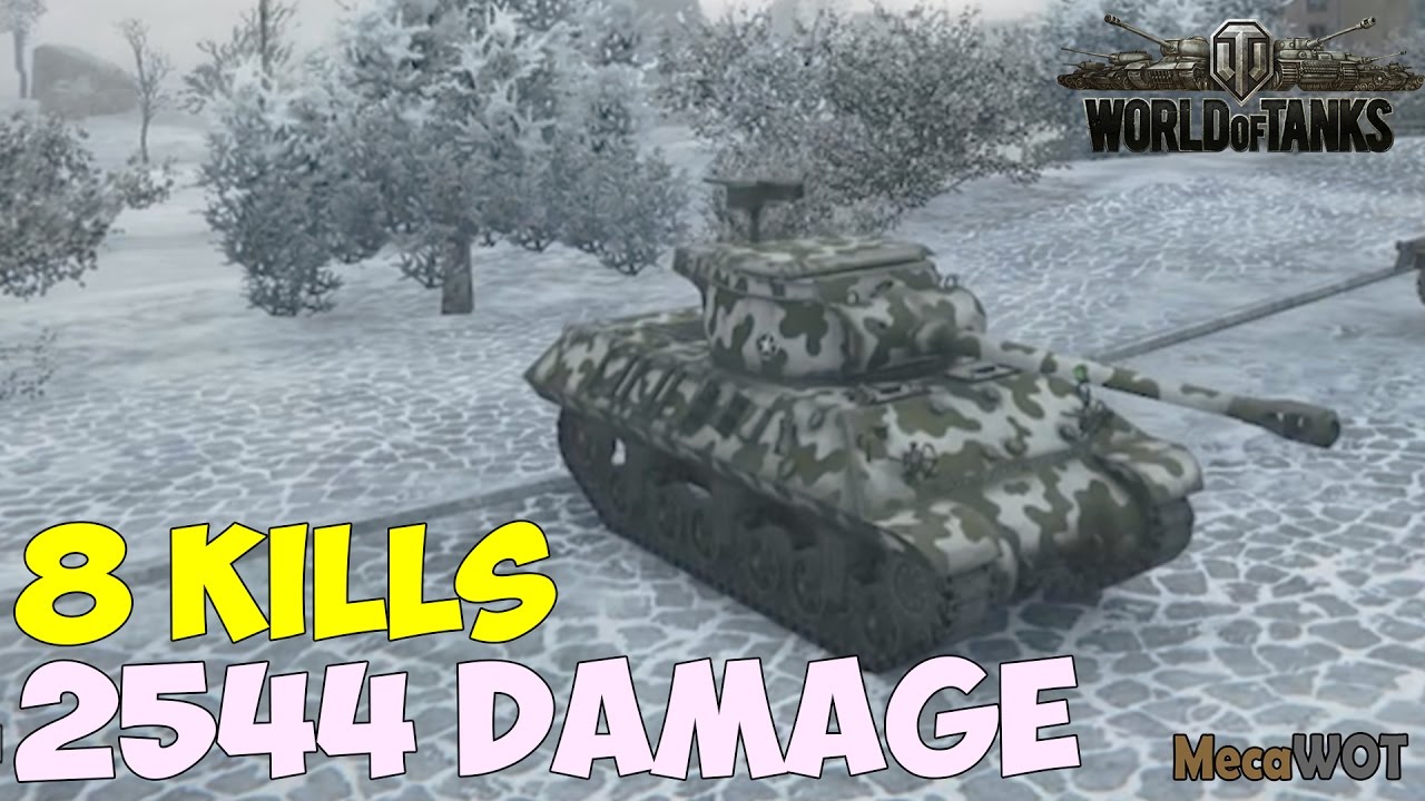 World of Tanks | M36 Jackson | 8 KILLS | 2544 Damage - Replay Gameplay ...