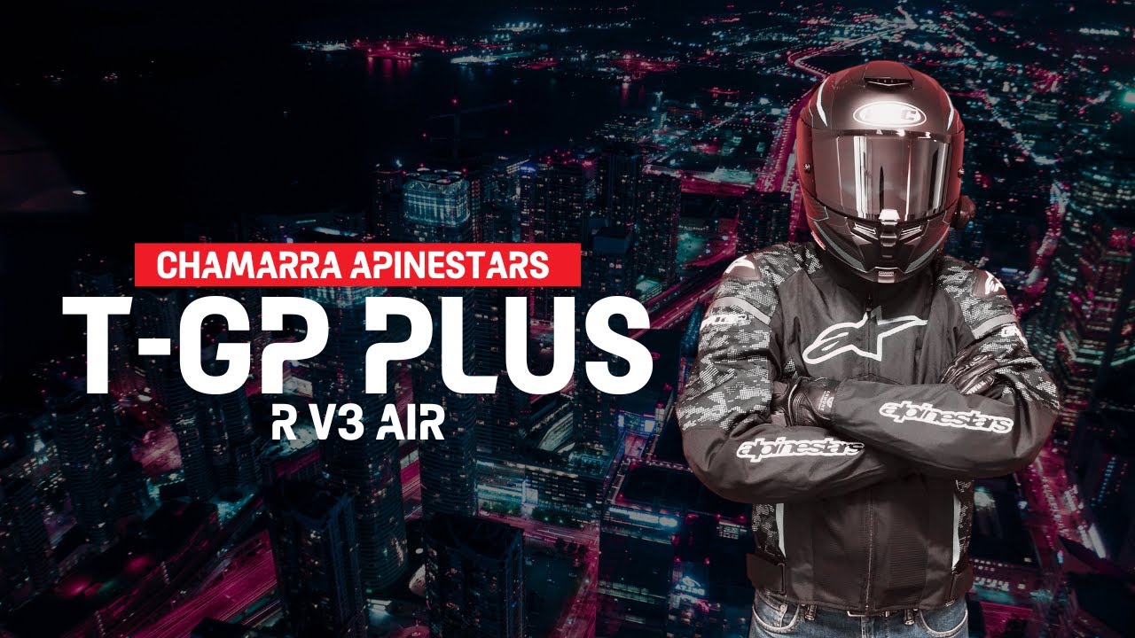 T-GP PLUS R V3 AIR -ALPINESTARS- - YouTube