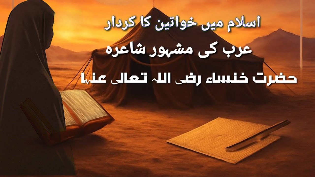 The Story of Khansa RA (Poetess to Heroine|Women in Islam|History - YouTube