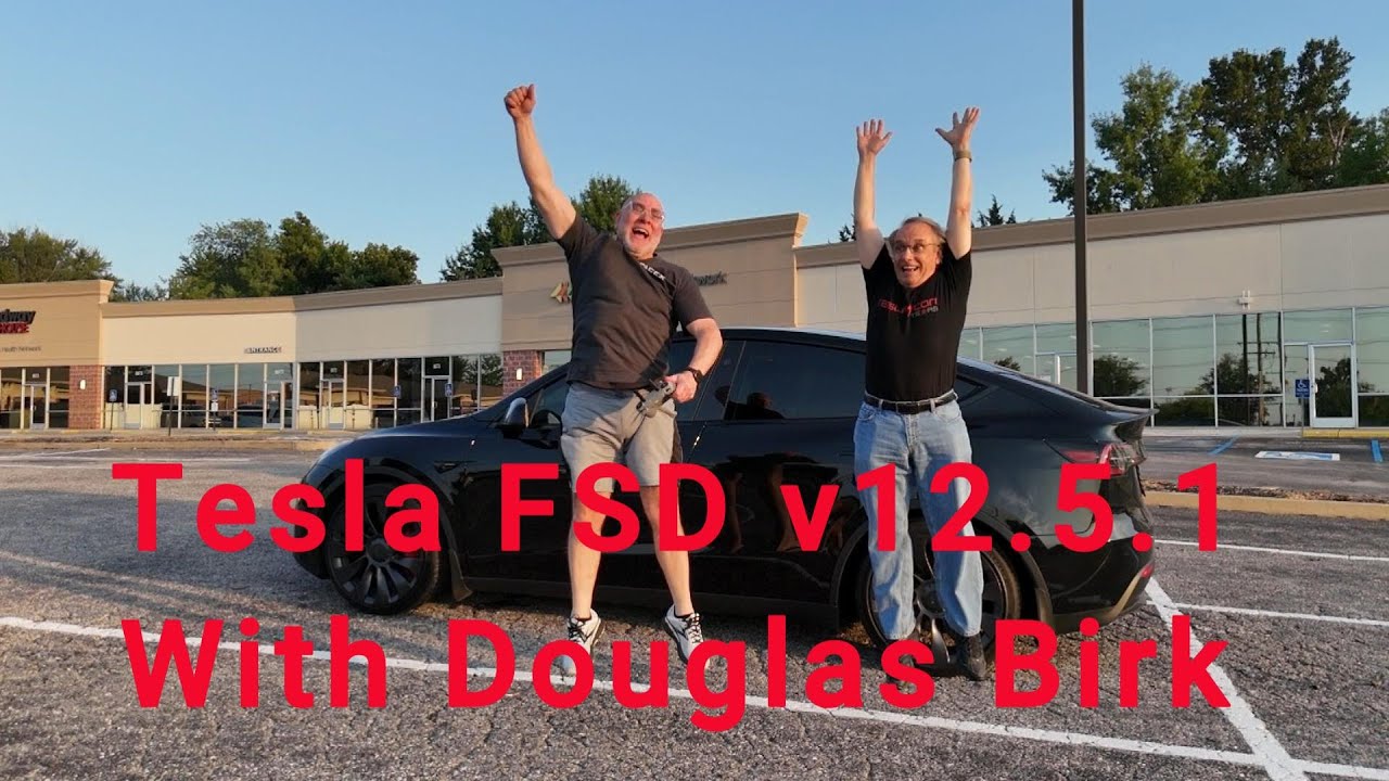 Part 2 Tesla FSD v12.5.1 with Douglas Birk - YouTube