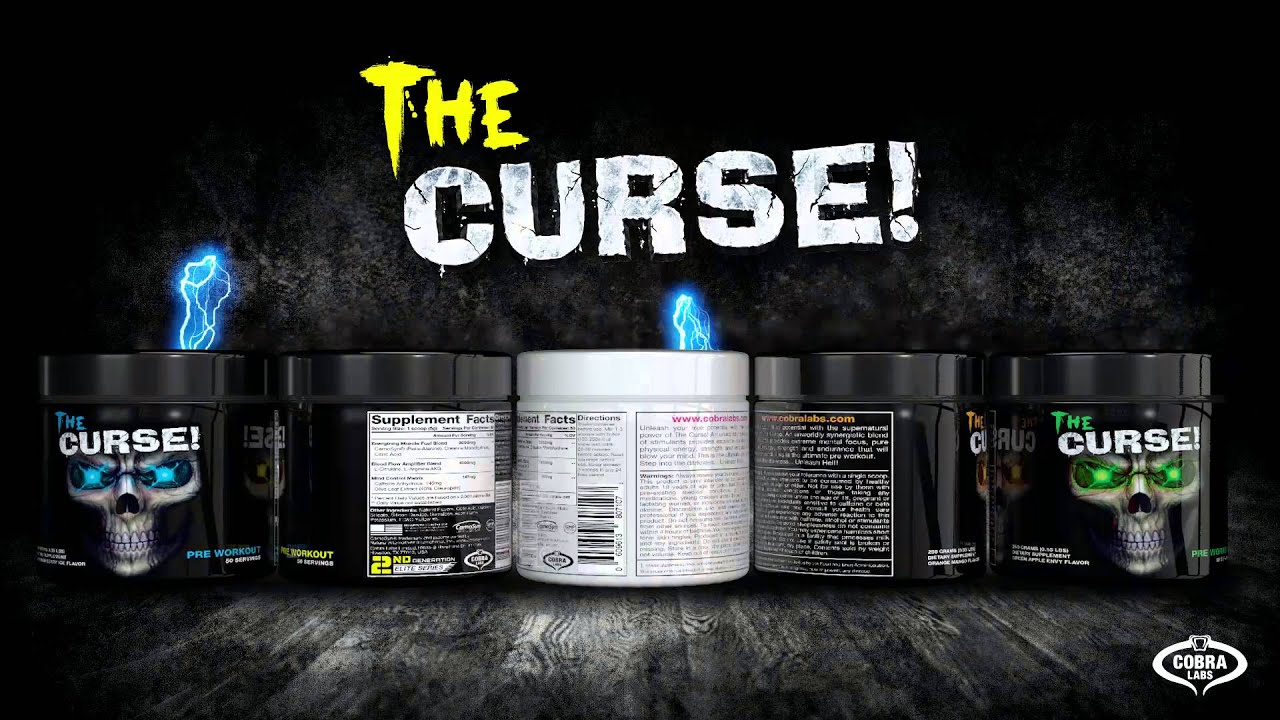 Cobra Labs The Curse! The Ultimate Pre-Workout! - YouTube