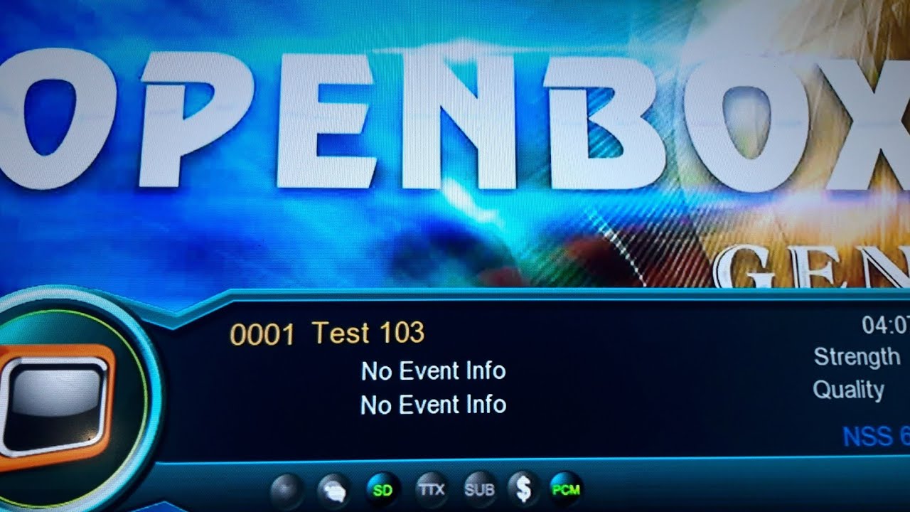 open box software 1506t. receiver upgrade by USB - YouTube