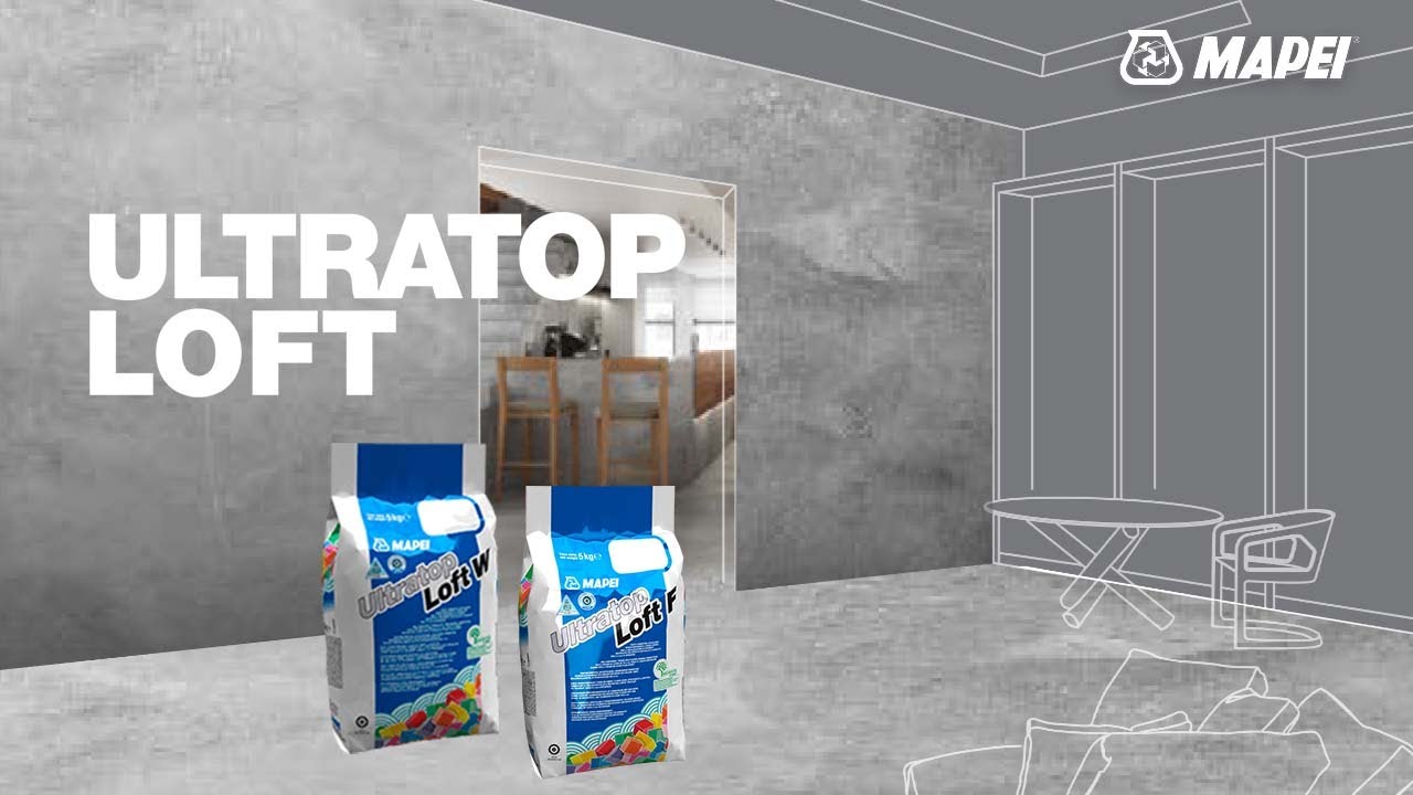 Ultratop Loft Tutorial | For decorative floors and walls - YouTube
