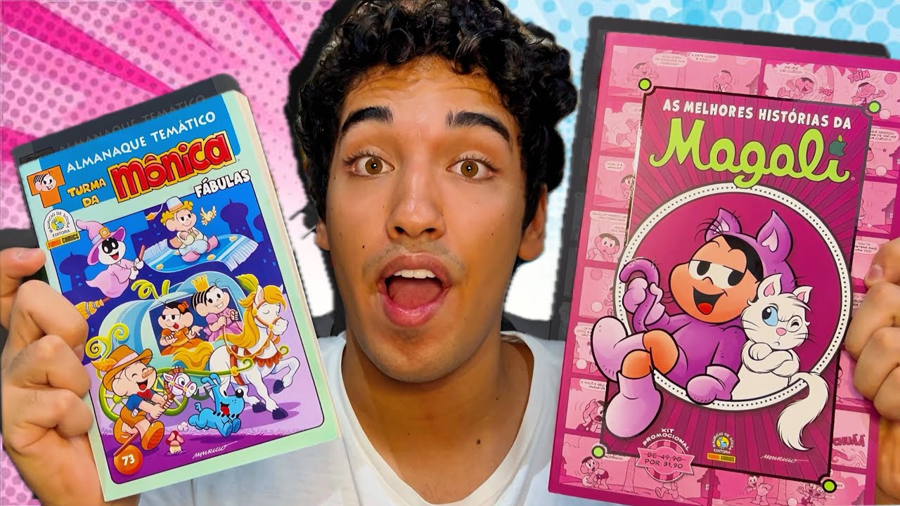 As Melhores Histórias da MAGALI 01 e Almanaque temático FÁBULAS - YouTube