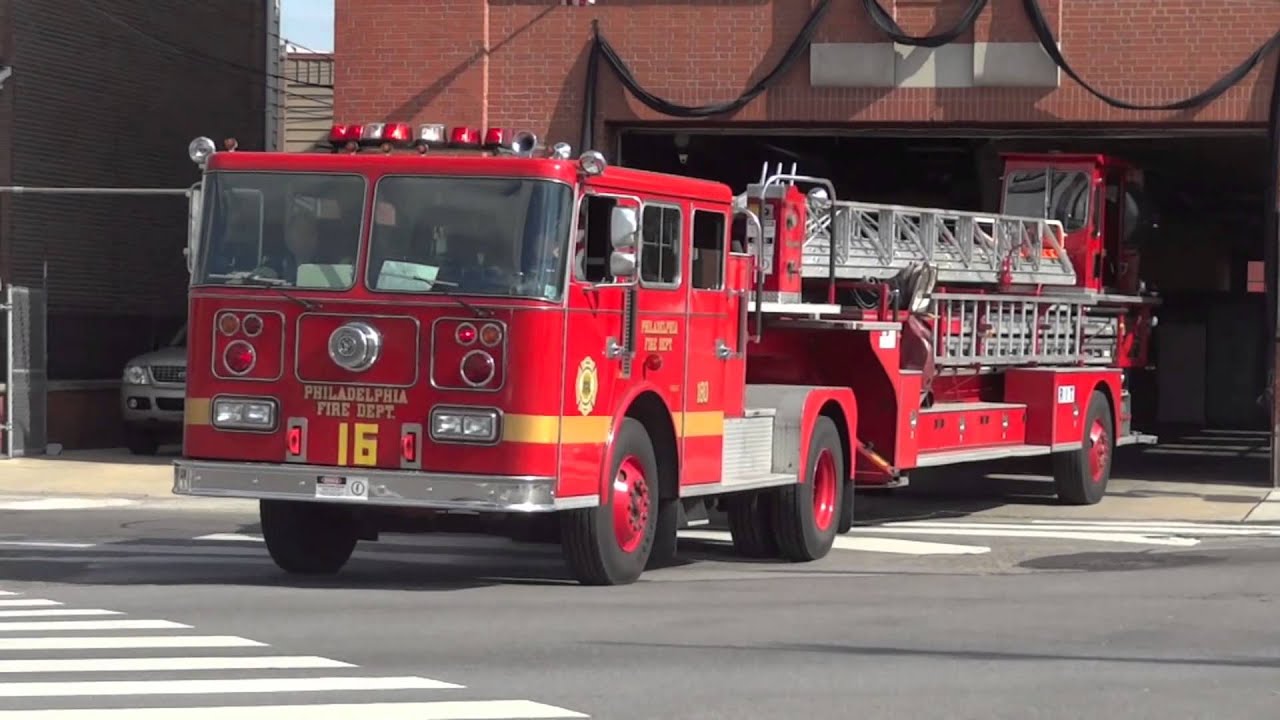 PFD Ladder 16 Responding - YouTube