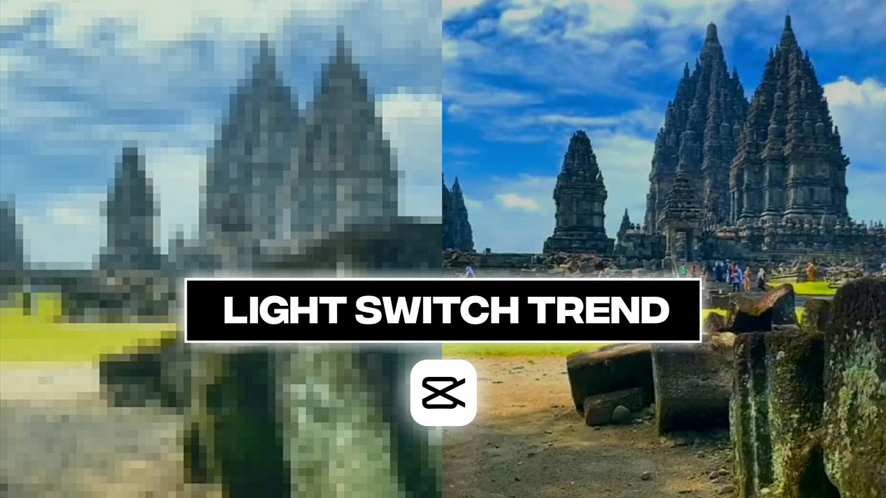 Cara edit video Light switch | Tutorial capcut trend - YouTube