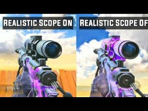 Should you turn "ON" or "OFF" Realistic Scope in CODM.....??#codmobile ...