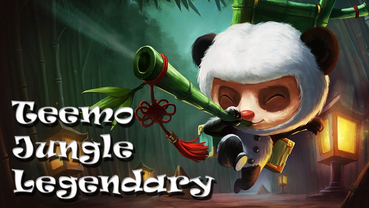 Teemo Jungle Legendary Attack Speed Build S6 - YouTube