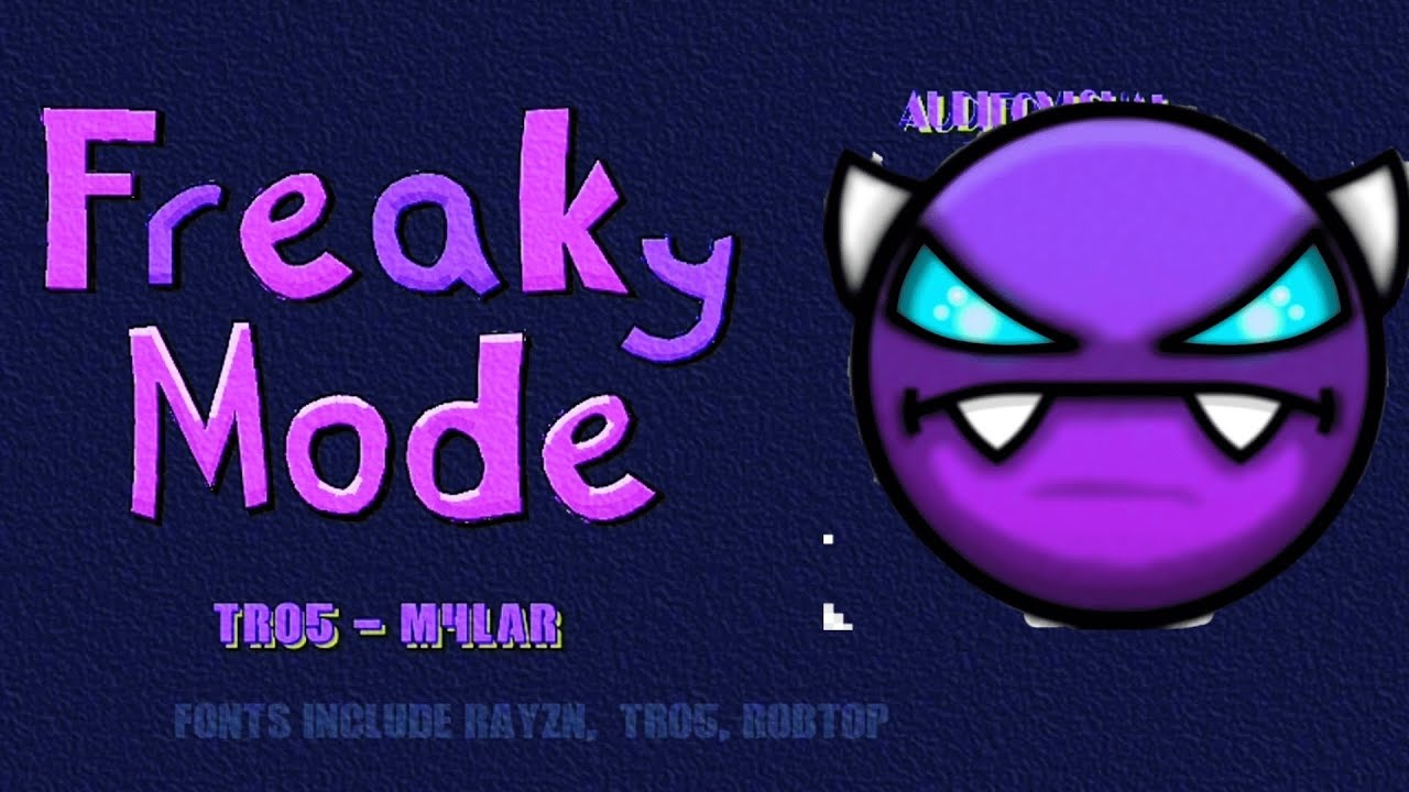 [EASY DEMON] Geometry dash freaky mode 100℅ (first weekly demon) - YouTube