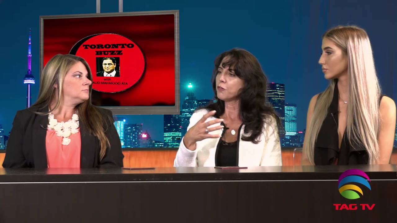 Andrea Bourque , Luiza Grant & Alicia Grant share their passion in Toronto BUZZ @ TAG TV - YouTube