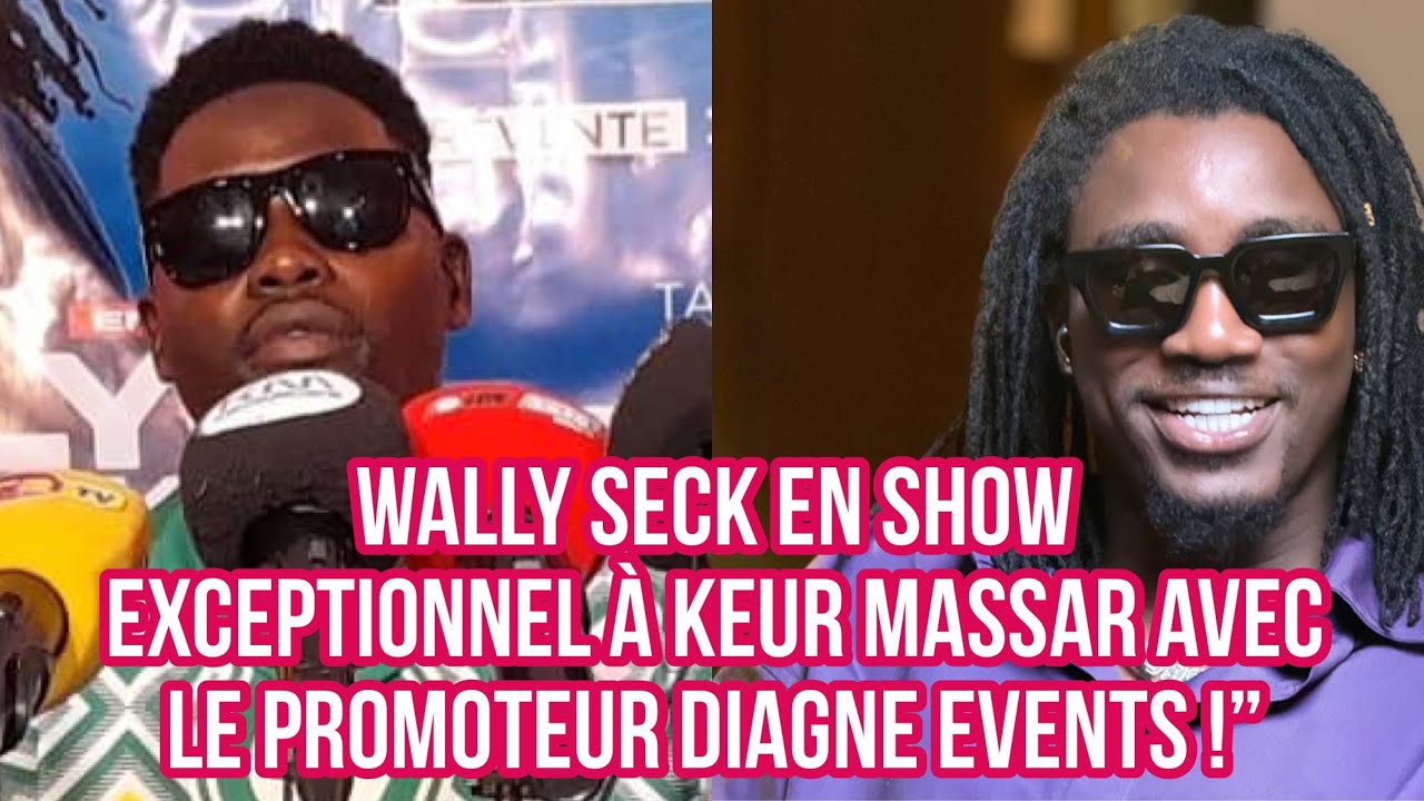 Wally Seck en show exceptionnel à Keur Massar avec le promoteur Diagne ...