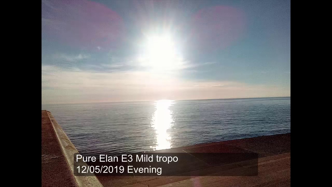 Pure Elan E3 Mild tropo 12 05 2019 - YouTube