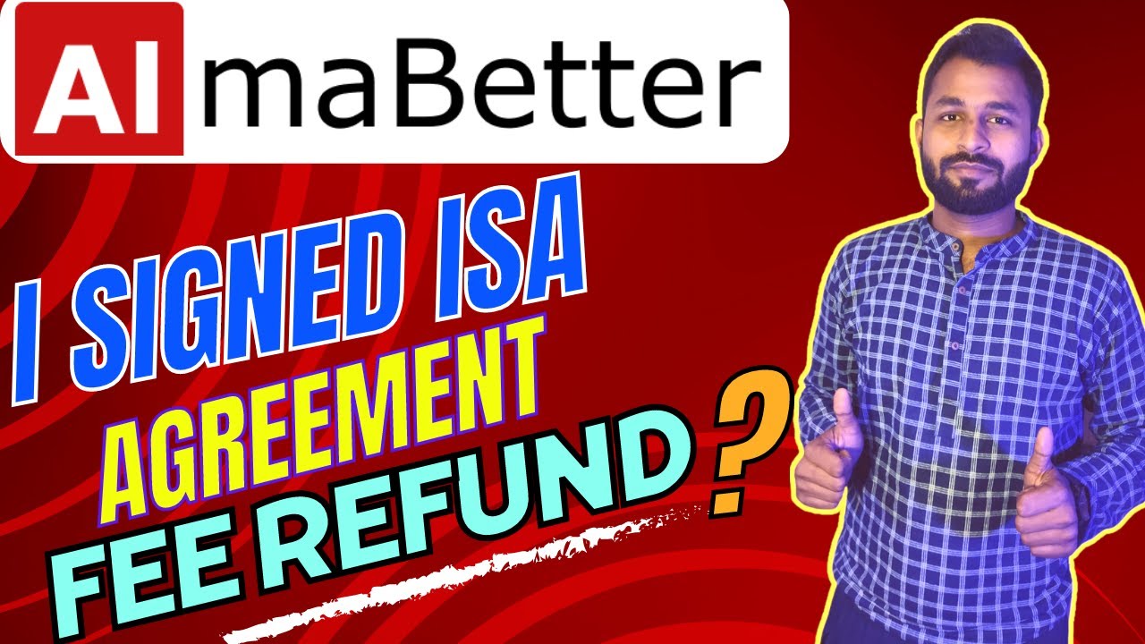 About almaX || Truth of ISA agreement & fee refund || almabetter ...