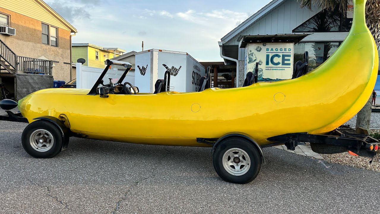 Big Banana Car ride and interview 3/24/24 Amelia Island, Florida - YouTube