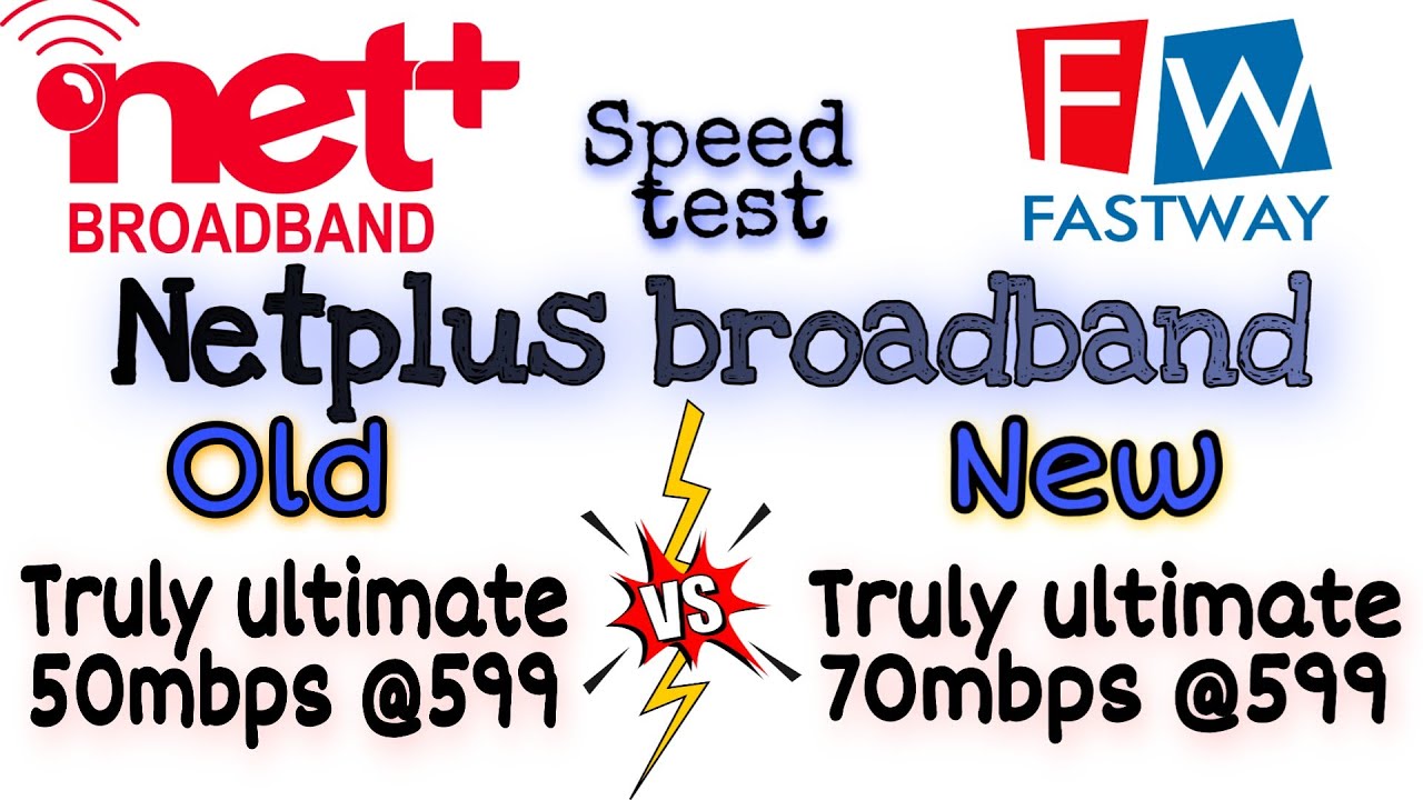 Netplus Broadband Old vs New ₹599 Plan | technical6 - YouTube