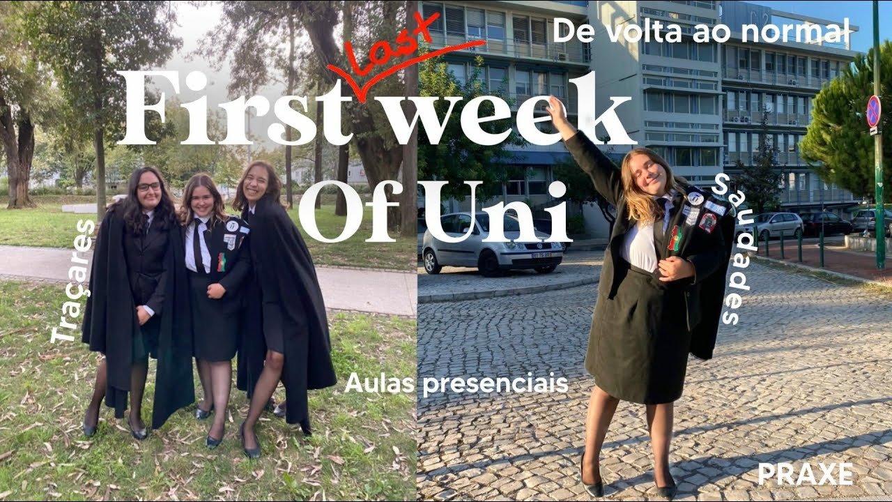 UNI DAYS: Primeira semana da faculdade *como finalista* aulas ...