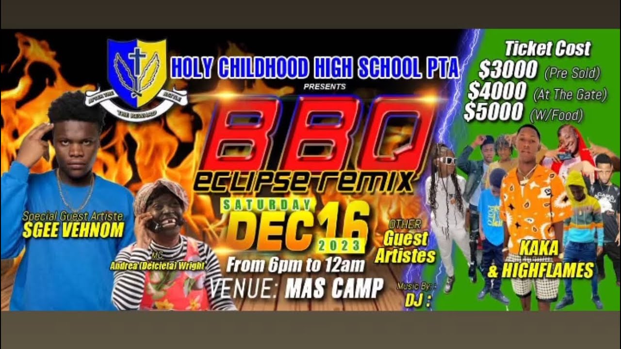 Kaka Highflames performance at HOLY CHILDHOOD HIGH SCHOOL BBQ - YouTube