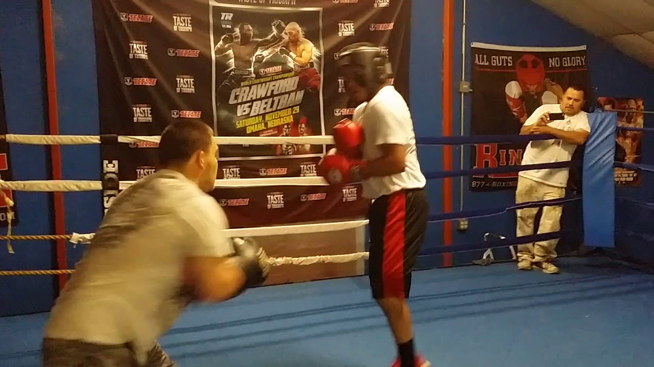 Manuel lopez jr sparring - YouTube