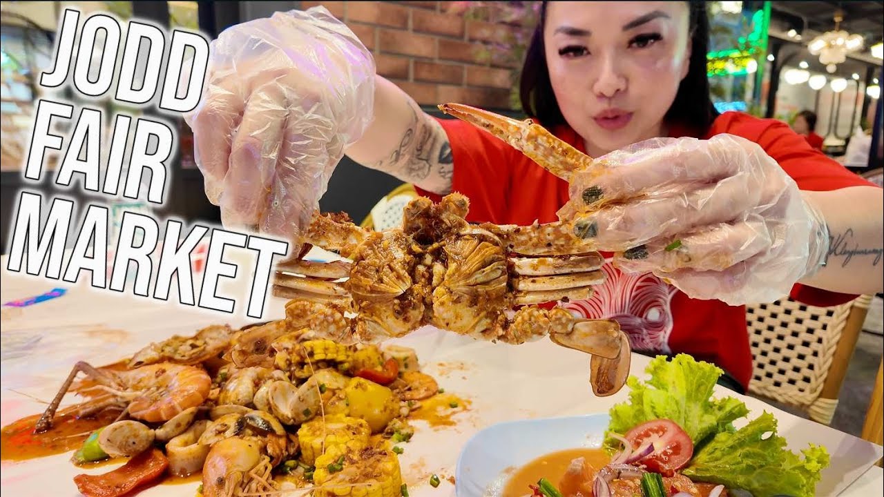 SO MUCH FOOD TOO LITTLE TIME (MARKET: JODD FAIRS) | SASVlog - YouTube