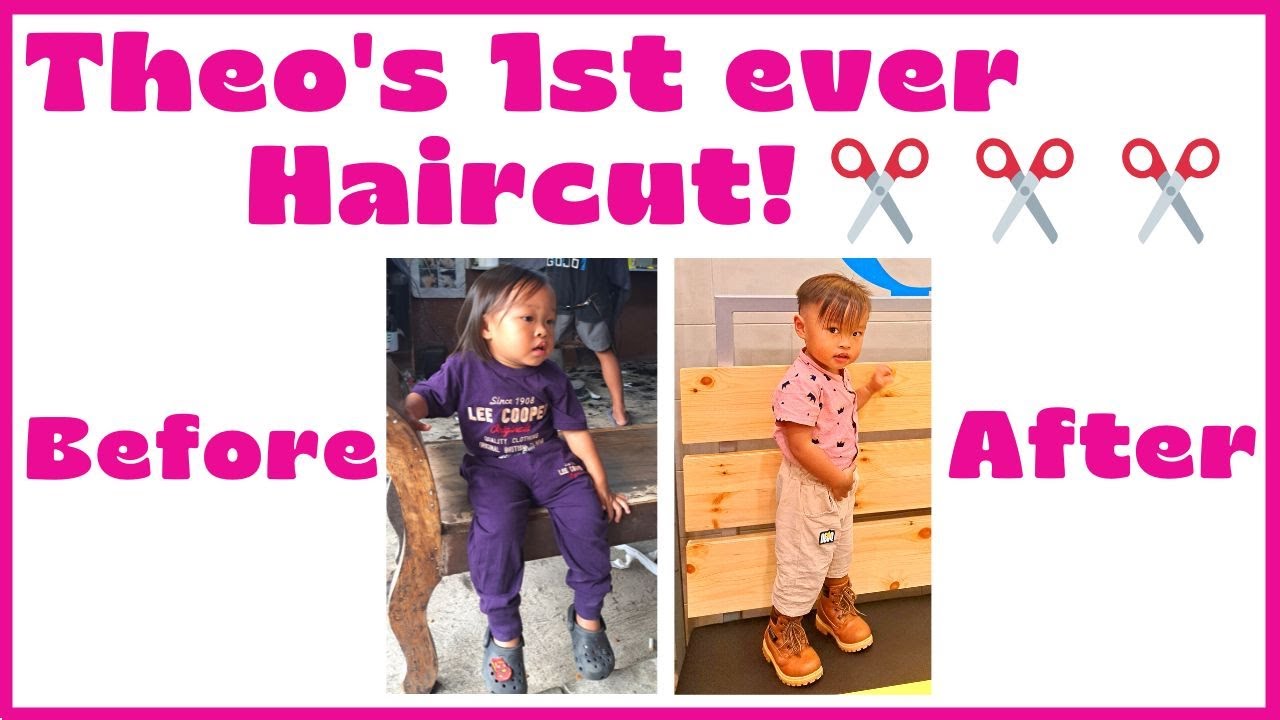 Theo's 1ST EVER HAIR CUT! | Theo's Firsts - YouTube