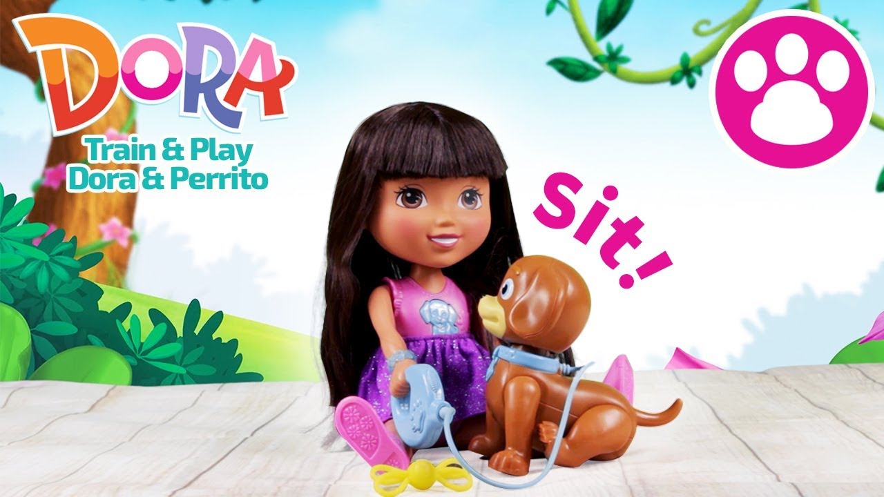 DORA AND FRIENDS Train & Play Dora and Perrito Toy Review ...