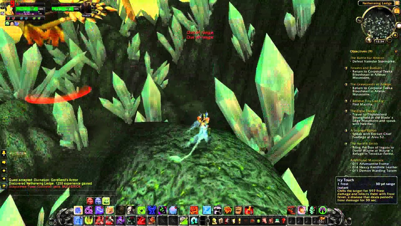 WoW Outland - Devination Gorefiend's Armor - YouTube