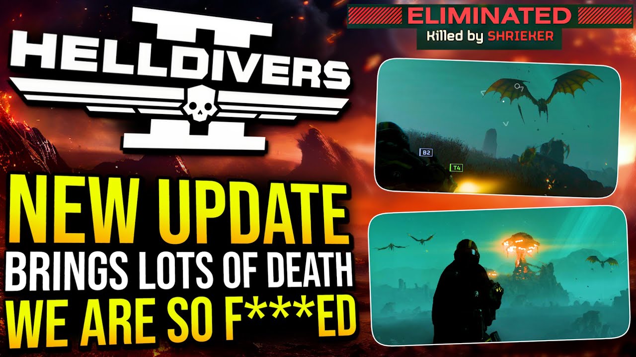 Helldivers 2 - New Update, Flying Enemies, Capital Ship Boss Leak, and ...