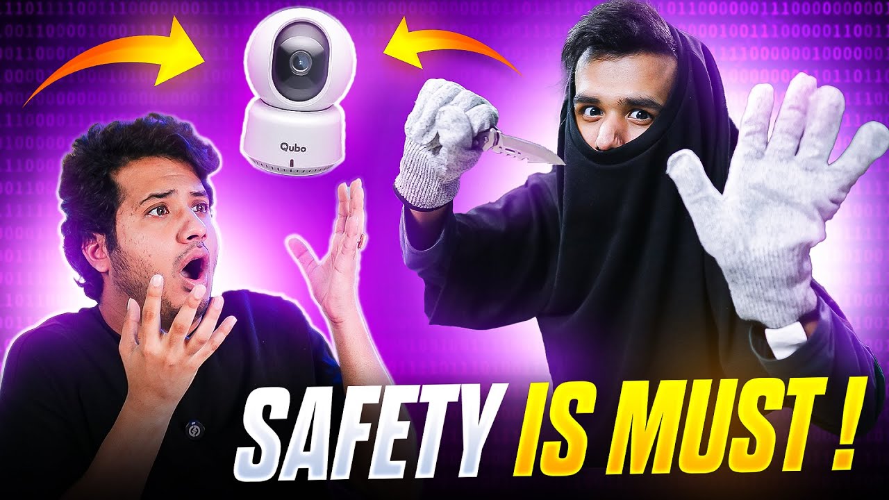 Qubo Smart 360 Security Camera Unboxing & Review, Best Budget Indoor ...