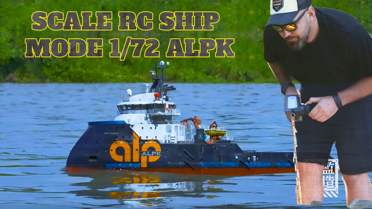 Rc Ship Mode 1/72 Scale ALPK | Cross Rc - YouTube
