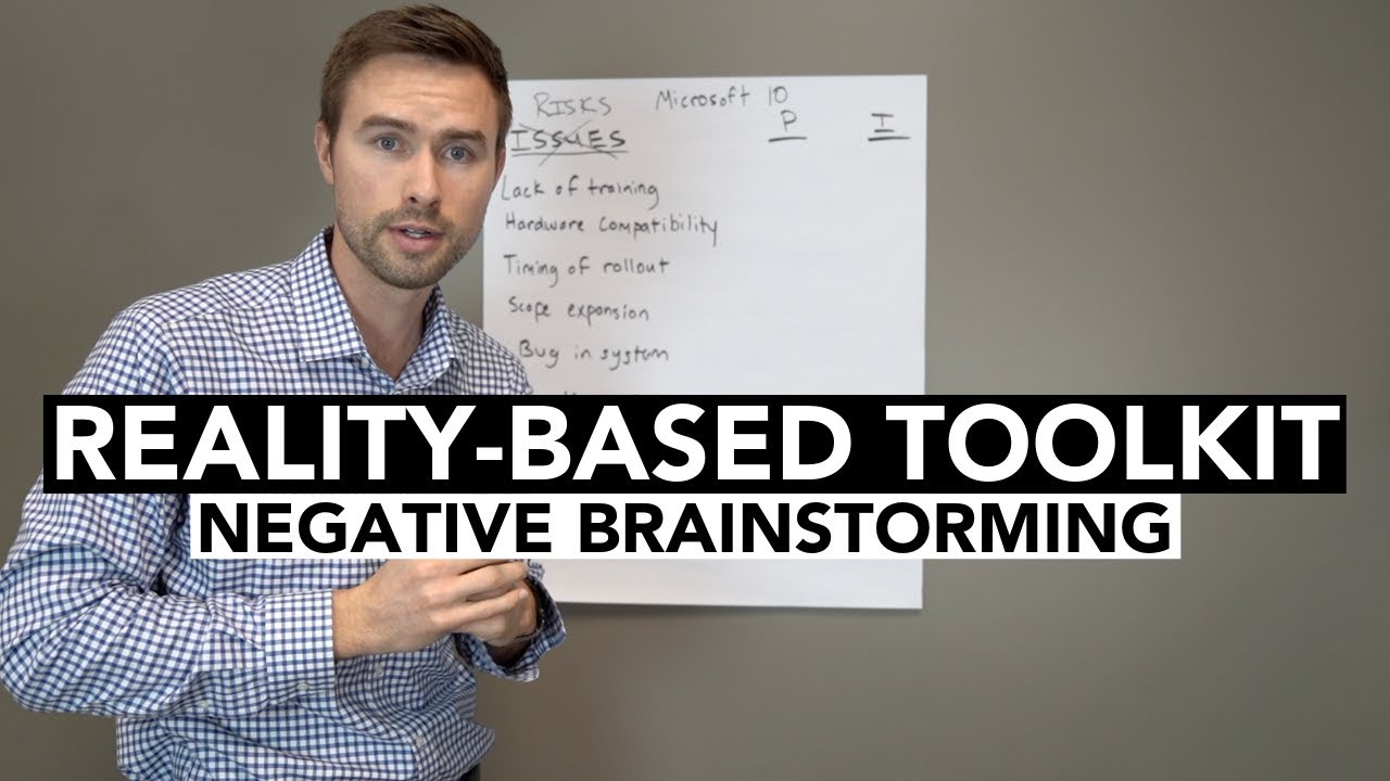 Negative Brainstorming | Reality-Based Toolkit - YouTube