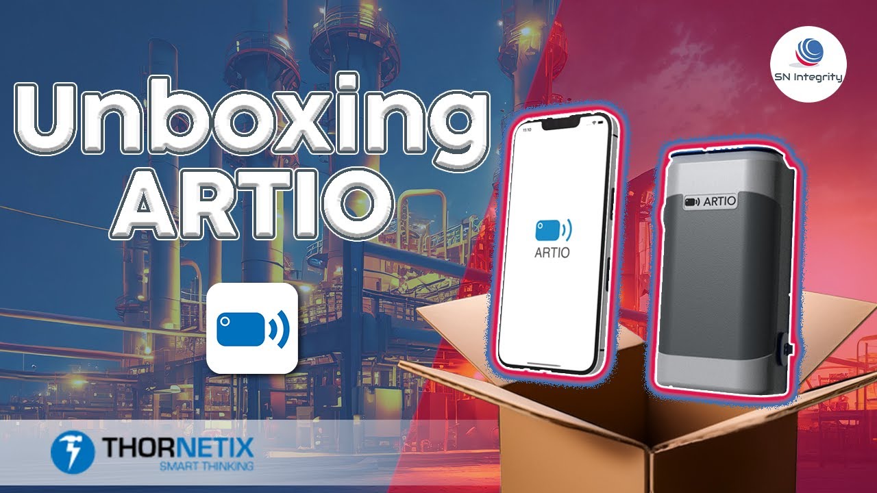 Unboxing ARTIO - Smart device for corrosion inspection - YouTube