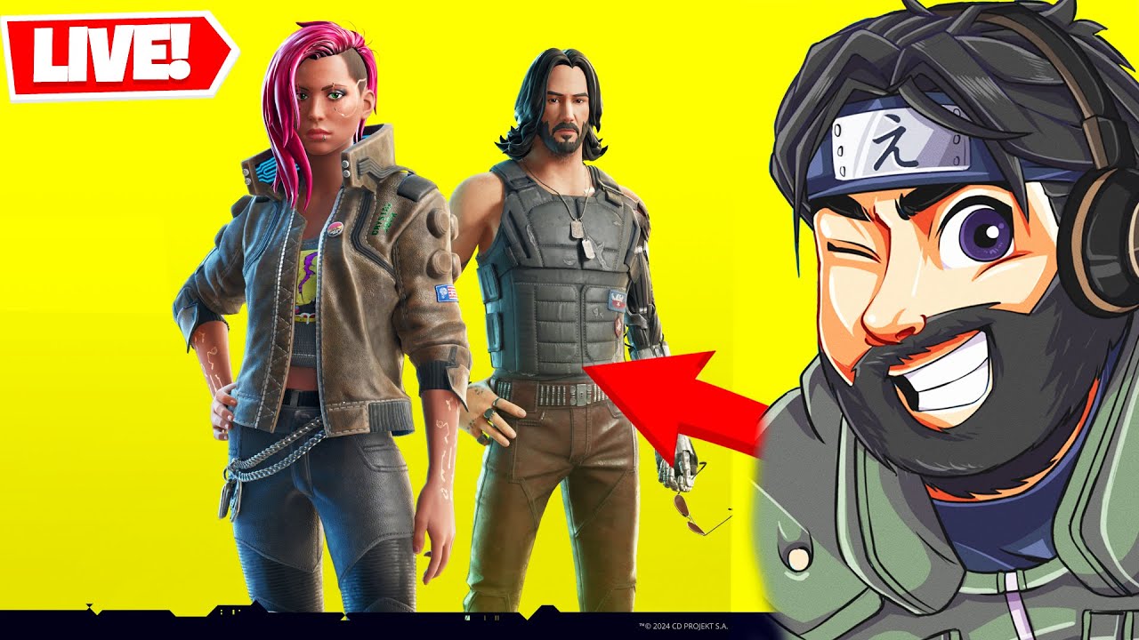NEW CYBERPUNK COLLAB IN FORTNITE! (Chapter 6) - YouTube