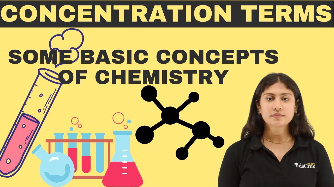Concentration Terms | Basic Concepts of Chemistry | Class 11 | Class 12 ...