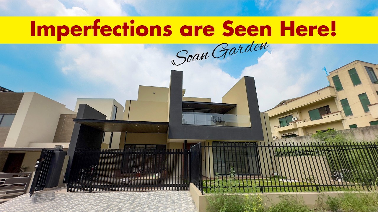 16 Marla INFERIOR House For Sale in SOAN GARDEN ISLAMABAD - YouTube