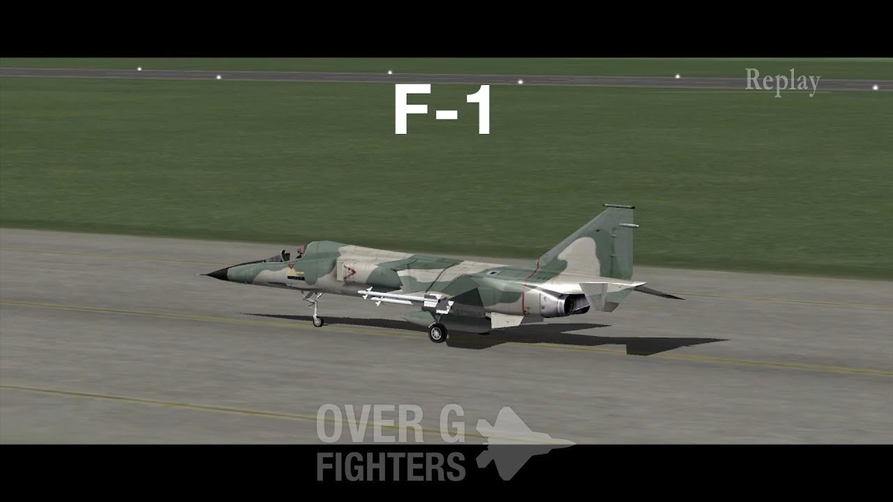 Over G Fighters - F-1 - Area3 - Taxi, Takeoff - YouTube
