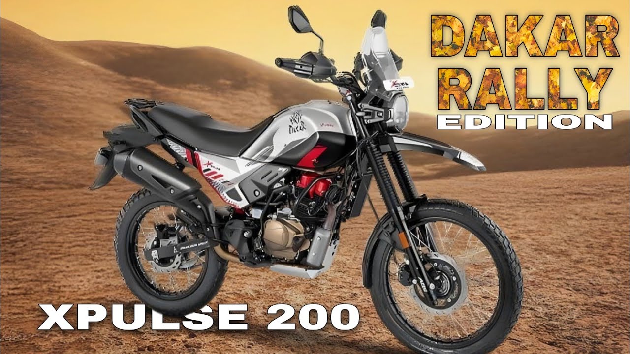xpulse Dakar rally edition 200 4V new features - YouTube