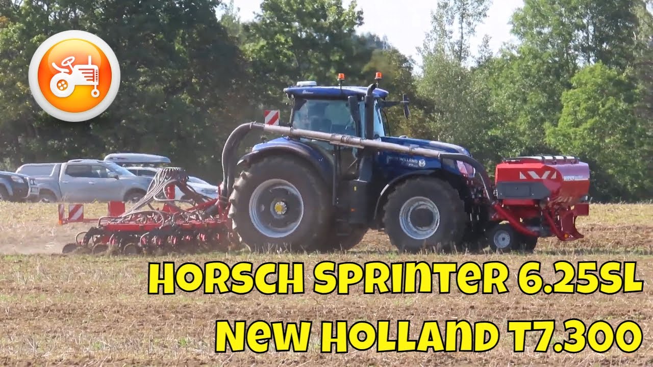 Seeding Demonstrations 2023 | Horsch Sprinter 6.25SL - Partner 2000 FT ...