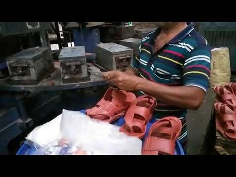 PVC air blowing slippers/sandals making machine-Kingtour Technology- wechat/whatsapp ...