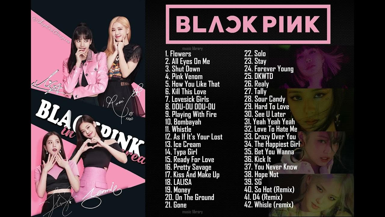 B L A C K P I N K FULL A L B U M 2023 PLAYLIST BEST ALL S O N G S UPDATED - YouTube