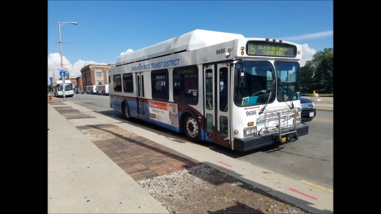 SMTD 1996 New Flyer C35LF 9686 on Route 16 - Bergen Park / Sand Hill ...