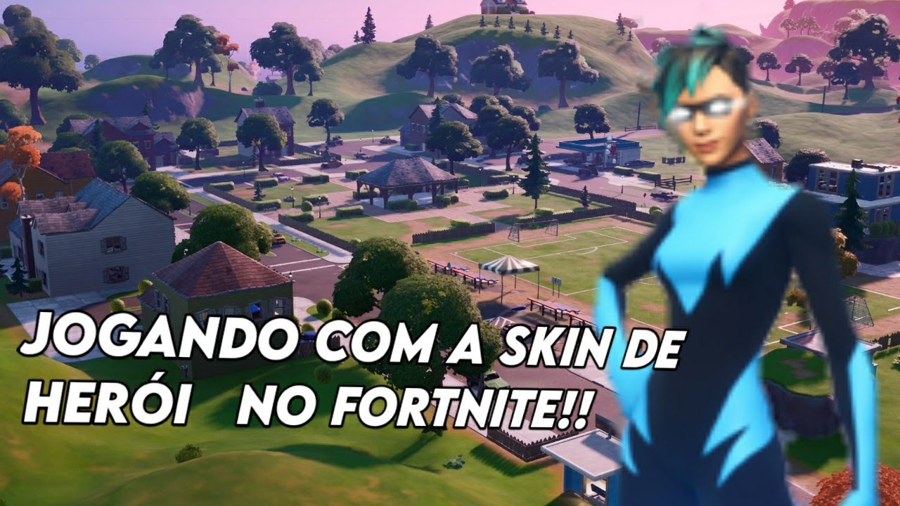 COMPREI A SKIN DE HERÓI (POLARIDADE) NO FORTNITE!! - YouTube