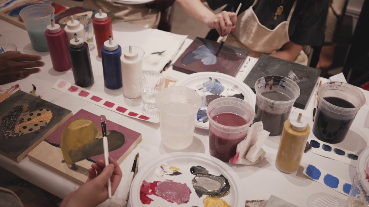 Creative Painting Workshop with Alex Cole - YouTube
