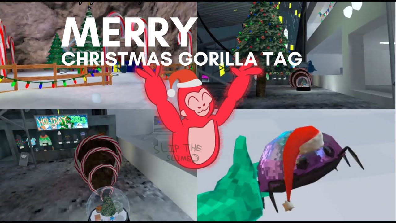 Merry Christmas Gorilla Tag - YouTube
