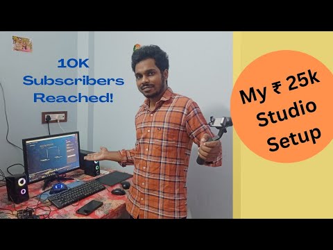 10,000 സബ്സ്ക്രൈബേർസ് സ്പെഷ്യൽ! | My Studio Tour | Sathya Sankar - YouTube
