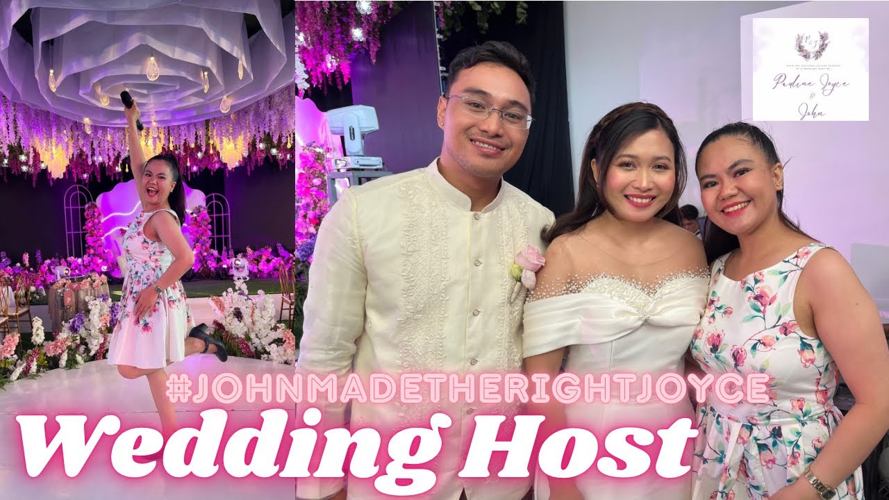 JOHN made the right JOYCE | WEDDING HOST (Challenge Accepted) - YouTube