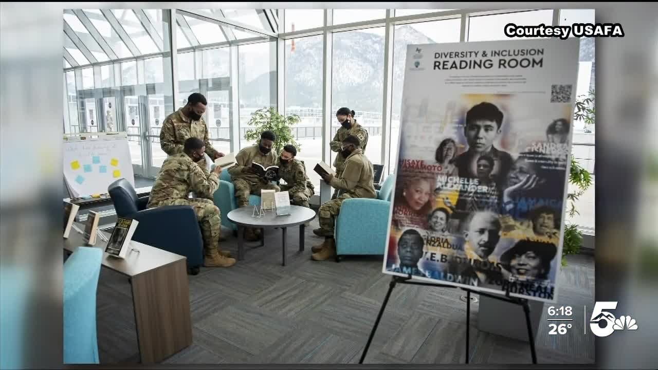Special reading room offers AFA cadets a safe space for open discussion ...